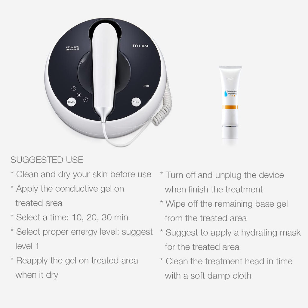 MLAY Professional RF Beauty Machine for Lifting, Toning, Wrinkle Remov ...